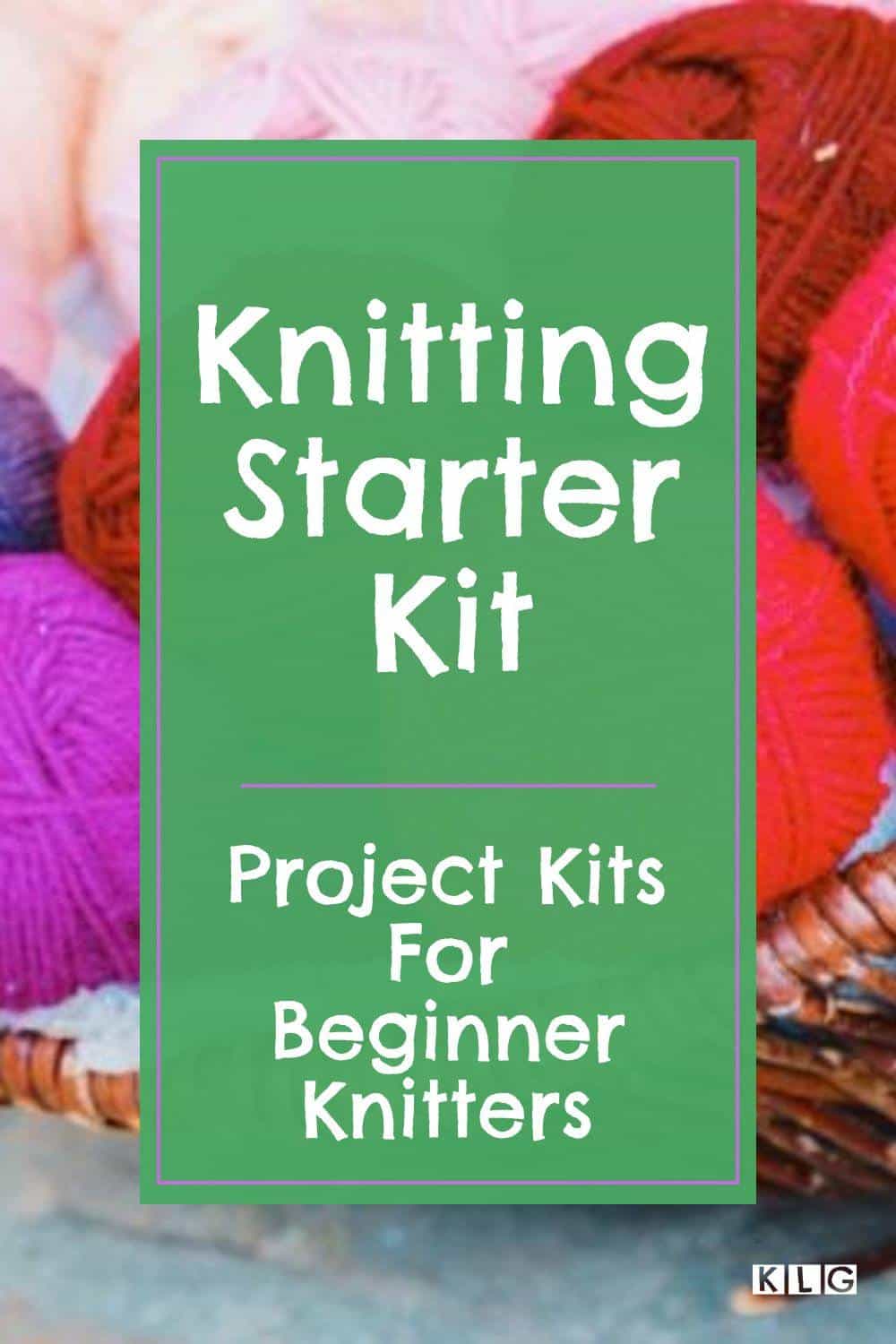 Knitting Starter Kit: Your First Project Kits For Beginner Knitters