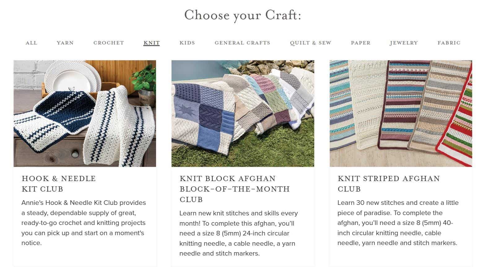 Annie’s Kit Club - Knitting Subscription Kits - Worth The Price?
