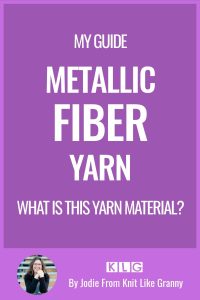 Metallic Yarn - Guide To This Yarn Material & Best Uses