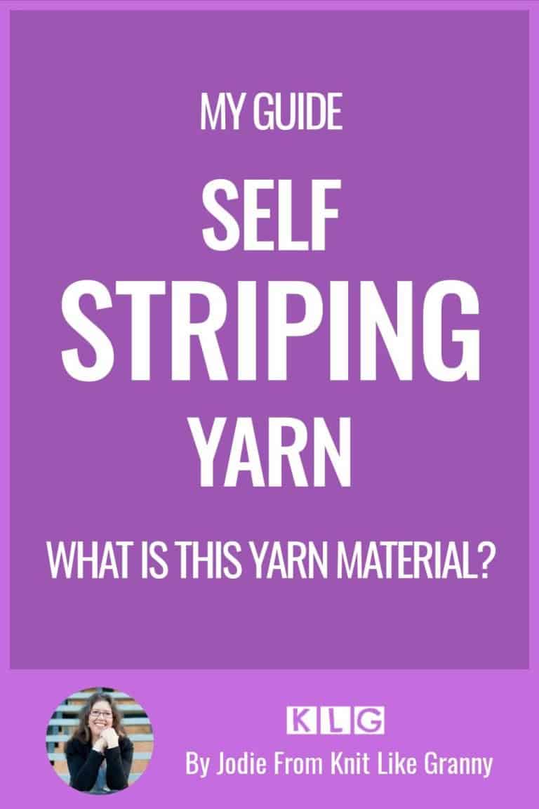 Self Striping Yarn - Guide To This Yarn Material & Best Uses
